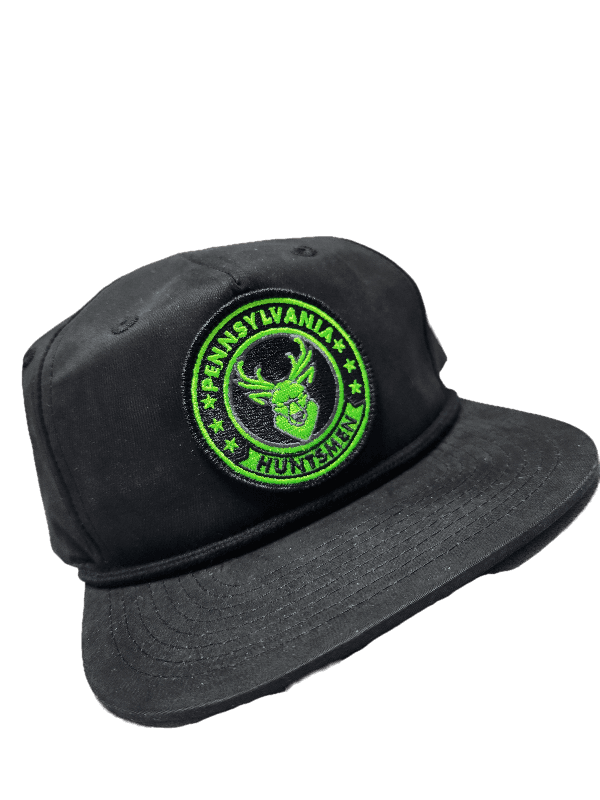 Huntsmen Black Classic Rope Cap – U.S. Hockey Supply